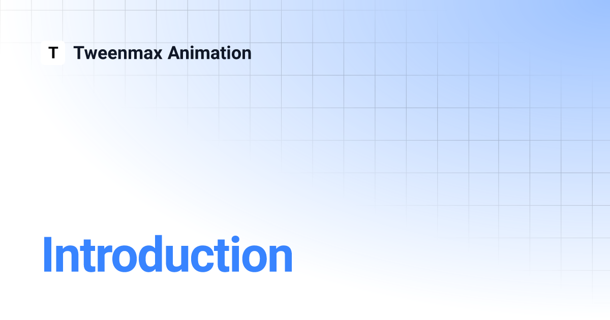 Introduction Tweenmax Animation